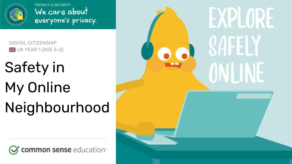 Safety in My Online Neighbourhood (UK) | Common Sense Education