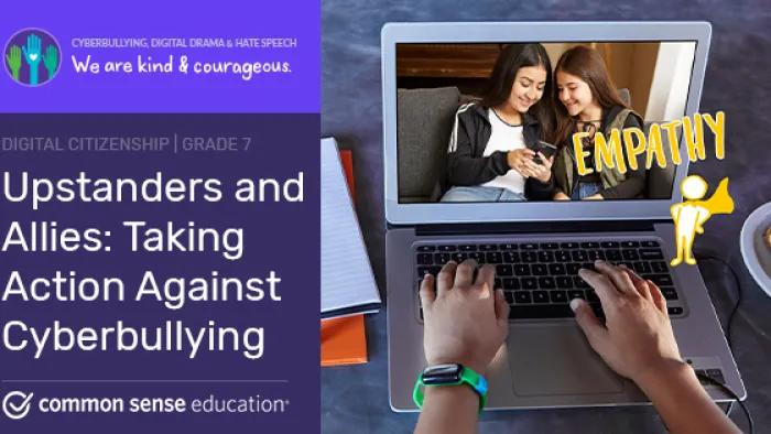 Upstanders and Allies: Taking Action Against Cyberbullying | Common ...