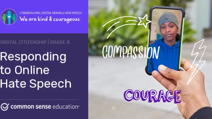 Responding to Online Hate Speech | Common Sense Education