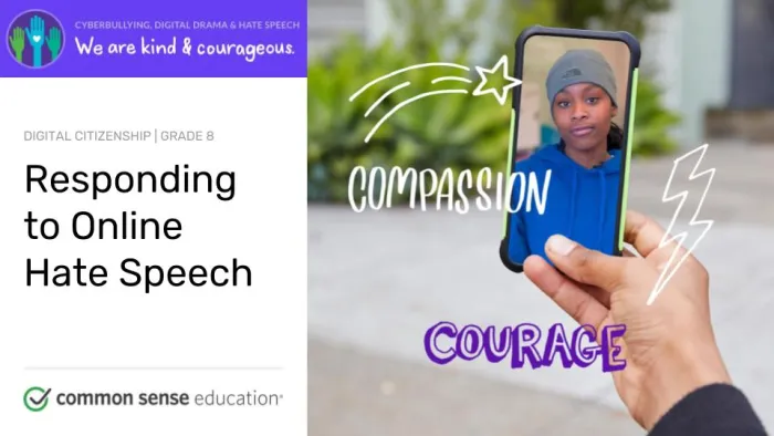 Responding to Online Hate Speech | Common Sense Education