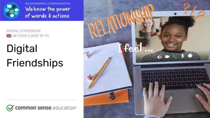 Digital Friendships (UK) | Common Sense Education