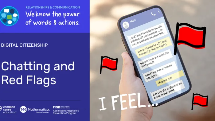 Chatting and Red Flags (Adapted for Youth with IDD) | Common Sense ...