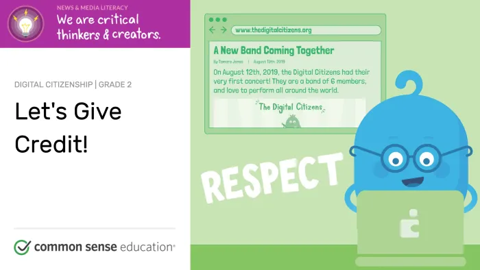 Let's Give Credit! | Common Sense Education